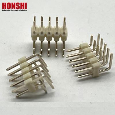 China 2.54mm Pin Header Dual Row 4 6 10 20 40P Male Header Connector PCB Pin Strip White Option for sale