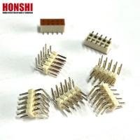 China 2.54mm Pin Header Dual Row 4 6 10 20 40P Male Header Connector PCB Pin Strip White Option for sale