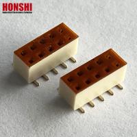 China 2.54mm Pin Header Dual Row 4 6 10 20 40P Male Header Connector PCB Pin Strip White Option for sale
