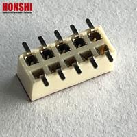 China Female Header Connector Double Row White Pitch 2.54mm H7.1 10p SMT Type PA6T PCB Board for sale