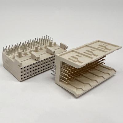 China Hard Metric Connectors 2.0mm 24pin 48pin 72pin 96pin Press-Fit Type DIN41612 Euro Connector for sale