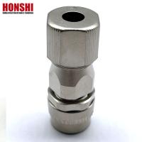 China DDK CM10 Series 2Pin Circular Connectors Female Solder Type One Touch Locking Small Size for sale
