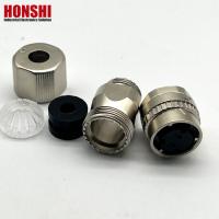 China DDK CM10 Series 2Pin Circular Connectors Female Solder Type One Touch Locking Small Size for sale