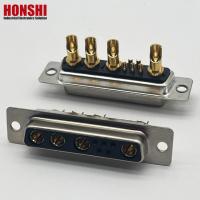 China D-SUB 9W4 Female Gold Pin Solder Wire Type Connectors 10A 20A 30A 40A for sale