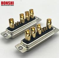 China D-SUB 9W4 Female Gold Pin Solder Wire Type Connectors 10A 20A 30A 40A for sale