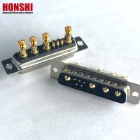 China D-SUB 9W4 Female Gold Pin Solder Wire Type Connectors 10A 20A 30A 40A for sale