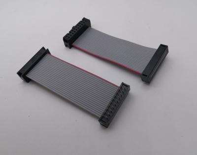 China Ul 2561 28 Gauge 2.54 Pitch Dip Cable Assembly Idc 20 Pin Flat Ribbon Cable Wire Harness for sale