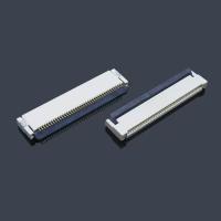 China 0.5mm Pitch 10p 20p 30p 40p SMD Flat Socket FPC / FFC Connector FPC FFC Cable PCB Connectors for sale
