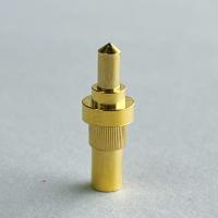 China Fast Sample Delivery Brass C3604 Pogo Pin Connector Spring 1A 3A 10A Gold Copper M8 M4 M3 M2 Screw Conductive Thread Test Pin for sale