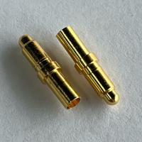 China Fast Sample Delivery Brass C3604 Pogo Pin Connector Spring 1A 3A 10A Gold Copper M8 M4 M3 M2 Screw Conductive Thread Test Pin for sale
