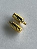China 10.0mm Pin Length High Current Pogo Pin Connector For Test Probe 3 5 6 8 10 12 15 Amps 20 And Spring Specification for sale