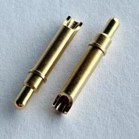 China 10.0mm Pin Length High Current Pogo Pin Connector For Test Probe 3 5 6 8 10 12 15 Amps 20 And Spring Specification for sale