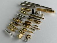 China Customized SMT SMD 2 4 5 6 8 10MM Pins Spring Loaded Magnetic Pogo Connector C6801 With SUS304 Spring for sale