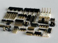 China Customized SMT SMD 2 4 5 6 8 10MM Pins Spring Loaded Magnetic Pogo Connector C6801 With SUS304 Spring for sale