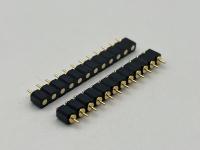 China SMT Type Pogo Pin Docking Connector 4pin 10pin 12pin Spring Loaded Contact With High Durability And Salt Fog Resistance for sale