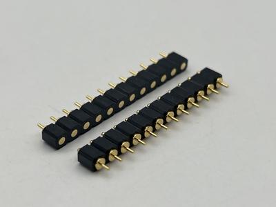 China SMT Type Pogo Pin Docking Connector 4pin 10pin 12pin Spring Loaded Contact With High Durability And Salt Fog Resistance for sale