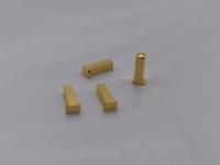China Precision Machnined Parts Copper Terminals Pin Production Brass Lathe CNC Pom Machining Pin Part for sale
