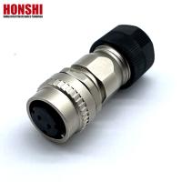 China DDK CM10 Series Waterproof Male Female Connector With Zinc Alloy Shell 2 Pin/10Pin Copper Terminals And Durable Design for sale