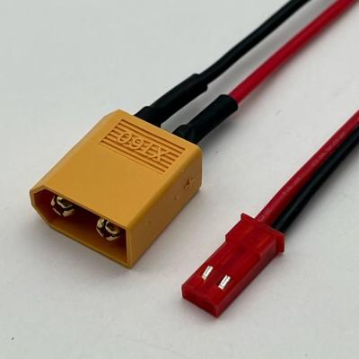 China OEM Cable Amass Female To Male XT30 XT60 XT90 Wiring Harness Assembly Extension Wire With JST XH SM Connector for sale
