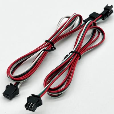 China UL1007 Wire Harness Assembly SM 2.54mm 2 Pin 6 Pin 8 Pin Custom Electrical Cable Assemblies for sale