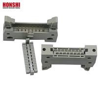 China Latch Header Wire To Board Connector 2.54mm Pitch Ejector Header 6-64 Pin IDC Type for sale