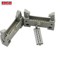 China Latch Header Wire To Board Connector 2.54mm Pitch Ejector Header 6-64 Pin IDC Type for sale