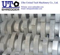 China Double Shaft Shredder D52100  two shear  Rubber Tire, plastic Waste Recycling Equipment, low speed, high output capactiy for sale