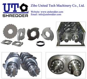 China double shaft shredder blade, single shaft shredder blade, crusher knife, OEM for sale