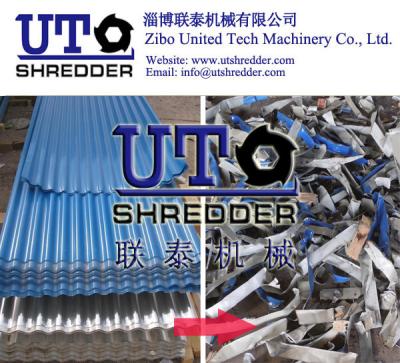 China hot sale high quality Metal Shred Machine for waste crusher, 2 Shaft Shredder, steel barrel shredder, metal recycling for sale