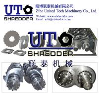 China produce and supply high quality blade & knives in double shaft shredder / two rotor crusher / twin shaft shredder for sale