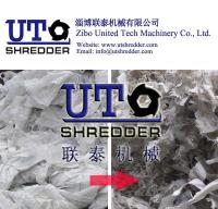 China good plastic jumbo bag shredder, plastic bag, package bag shredder - plastic double shaft shredder, plastic granulator for sale