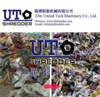 China high efficency double shaft shredder - plastic jumbo bag shredder, plastic bag, package bag shredder / crusher for sale
