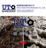 China high quality double shaft  shredder - fishing net shredder, plastic fishing net crusher, plastic recycling machine - for sale