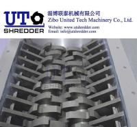 China Industrial compact shredder Double Shaft Shredder D1630 - plastic, paper, wood, pad, e-waste, bottle, shredding machine for sale