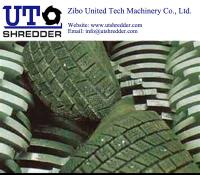 China used tire 4 shaft shredder from china, four rotors shredder, truck tyre crusher, equal size reduction to waste tires for sale