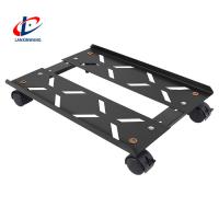 China Custom Rolling Computer Tower Stand Metal Fabrication for Office Workstations for sale