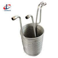 China Custom Spiral Heat Exchanger Coil Metal Tube Bending for Fluid Heating Systems for sale