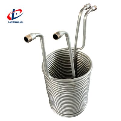 China Custom Spiral Heat Exchanger Coil Metal Tube Bending for Fluid Heating Systems for sale