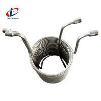 China Custom Spiral Heat Exchanger Coil Metal Tube Bending for Fluid Heating Systems for sale