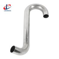 China J Shaped Exhaust Pipe Custom Metal Tube Bending For Automotive Exhaust Systems for sale