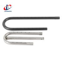 China Custom U Shaped Campfire Stove Burner Metal Tube Bending For Heating Grilling for sale