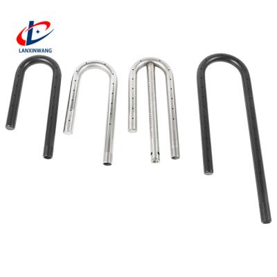 China Custom U Shaped Campfire Stove Burner Metal Tube Bending For Heating Grilling for sale