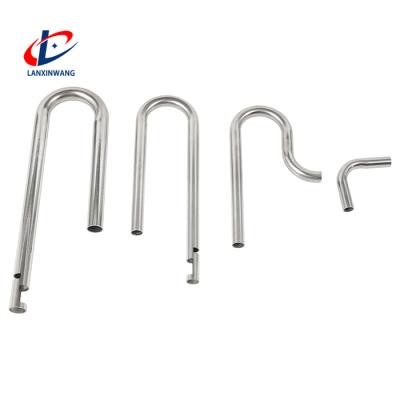China Aquarium Inlet / Outlet Pipes Custom Metal Tube Bending for Filtration Systems for sale