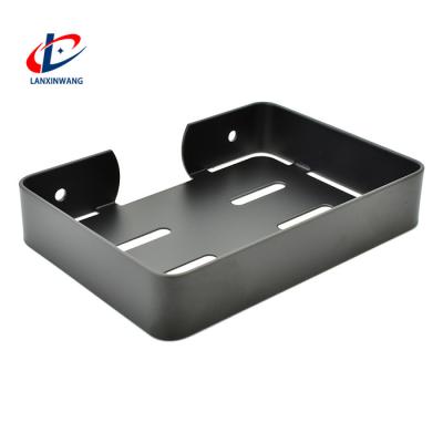China Wall Mounted Bathroom Metal Soap Holder Corrosion Resistant For Handwashing Area for sale