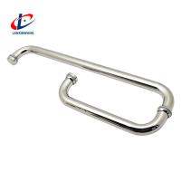 China Custom Metal Bathroom Accessories Shower Enclosure Handles for Glass Door Systems for sale
