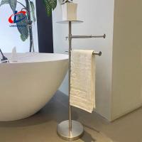 China Custom Metal Bathroom Accessories Towel Racks For Organization / Storage for sale