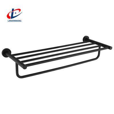 China Wall Mounted Metal Bathroom Towel Racks Handrails For Hanging Organizing Fabrics for sale