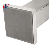 China Custom Metal Freestanding Ashtray Column Fabrication for Waste Collection for sale