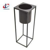 China Custom Metal Plant High legged Display Stands Fabrication for Home Gardens for sale