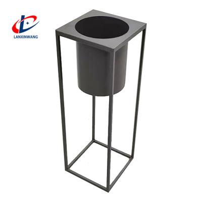China Custom Metal Plant High legged Display Stands Fabrication for Home Gardens for sale